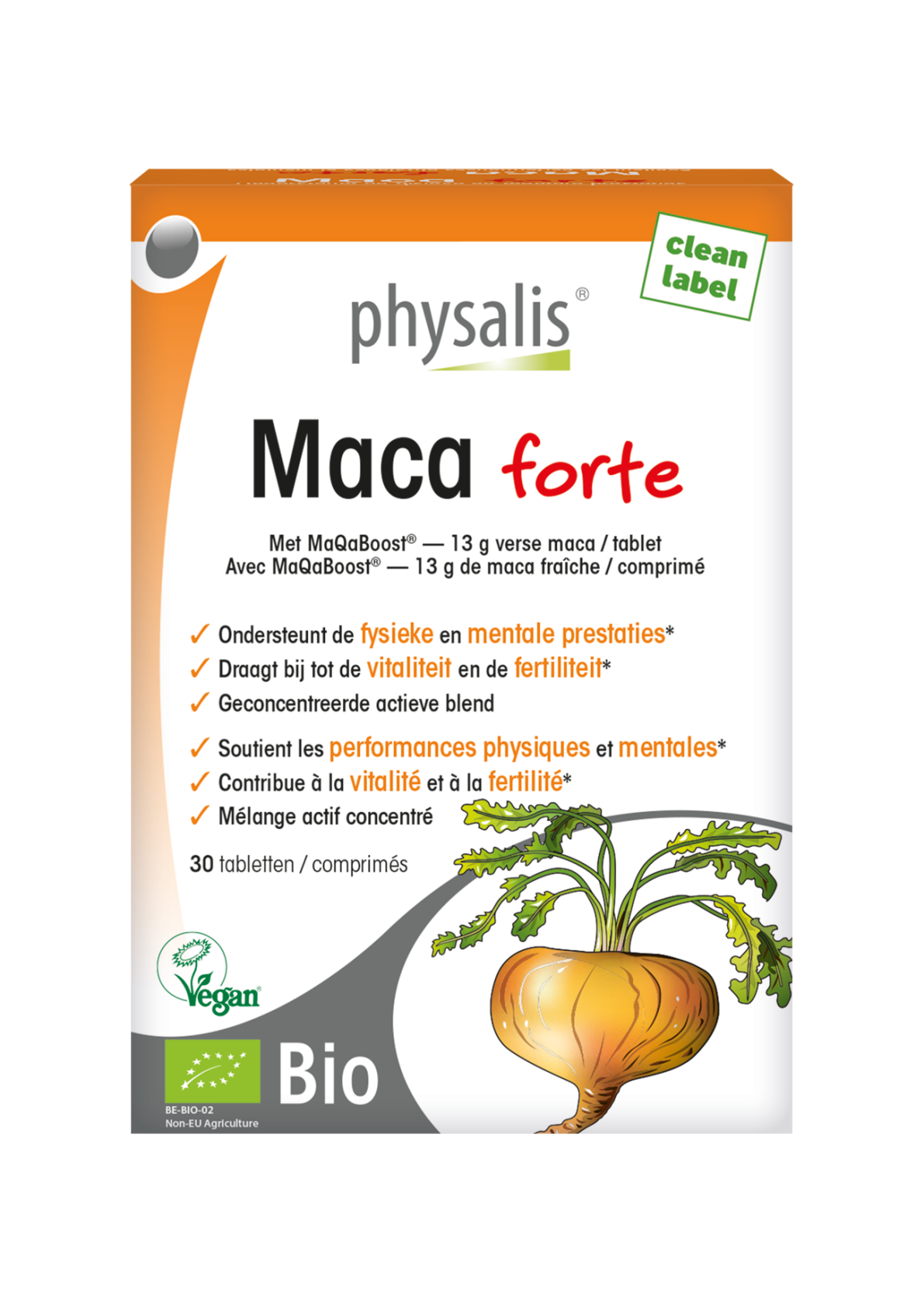 Maca forte 30 tab. - Biovita